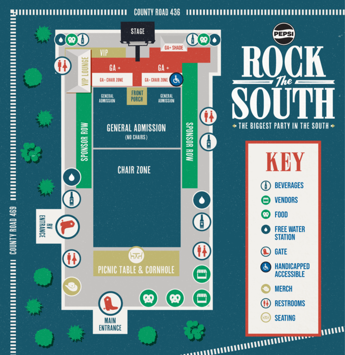 Tickets - Rock The South