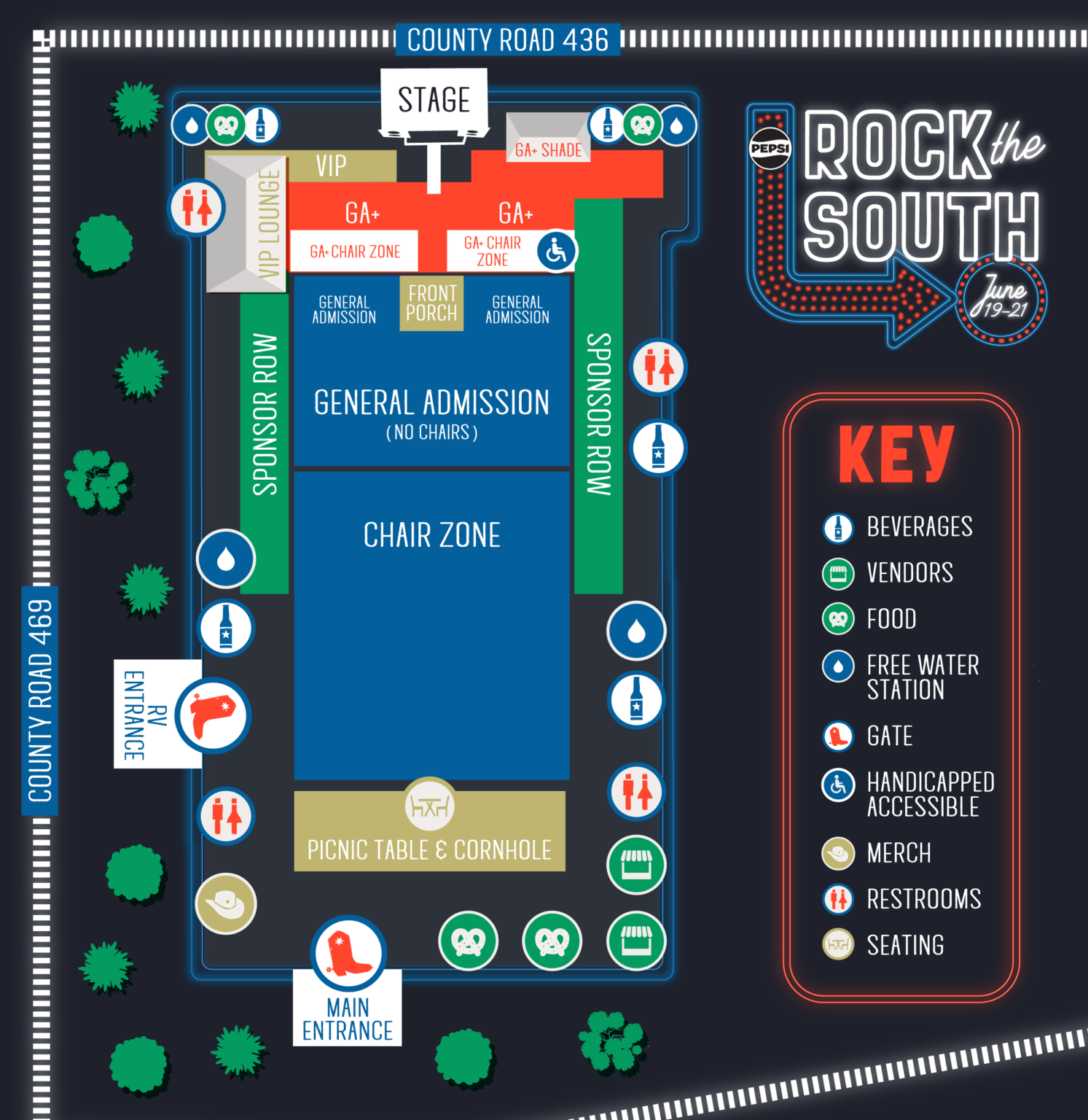 Tickets - Rock The South